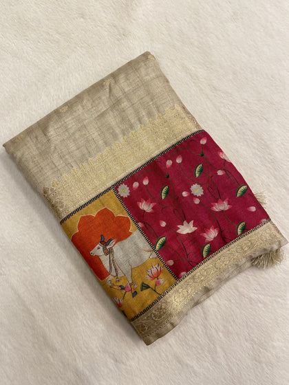 Designer Fancy Saree – Kanjeevaram Silk Mandir
