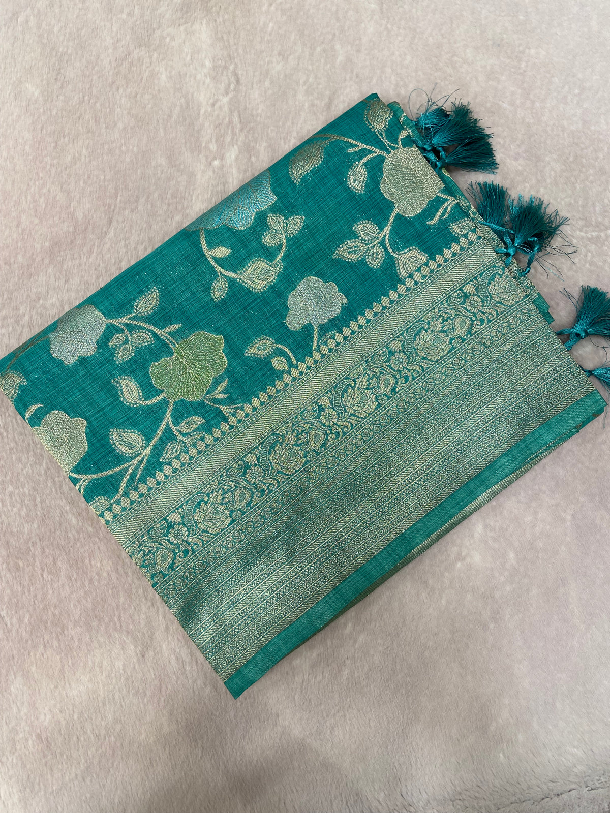 Premium Heritage Cotton Saree – Kanjeevaram Silk Mandir