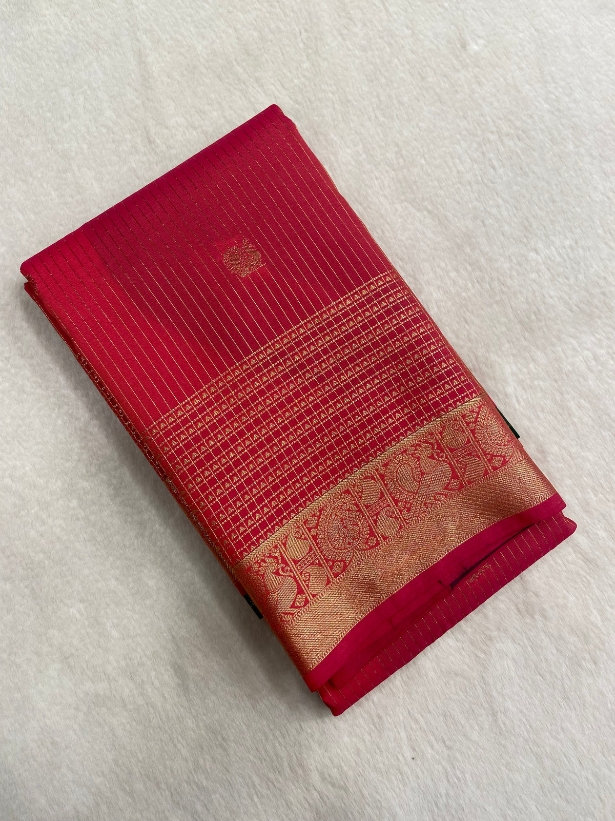 Premium Mini Kanchi Silk Saree – Kanjeevaram Silk Mandir