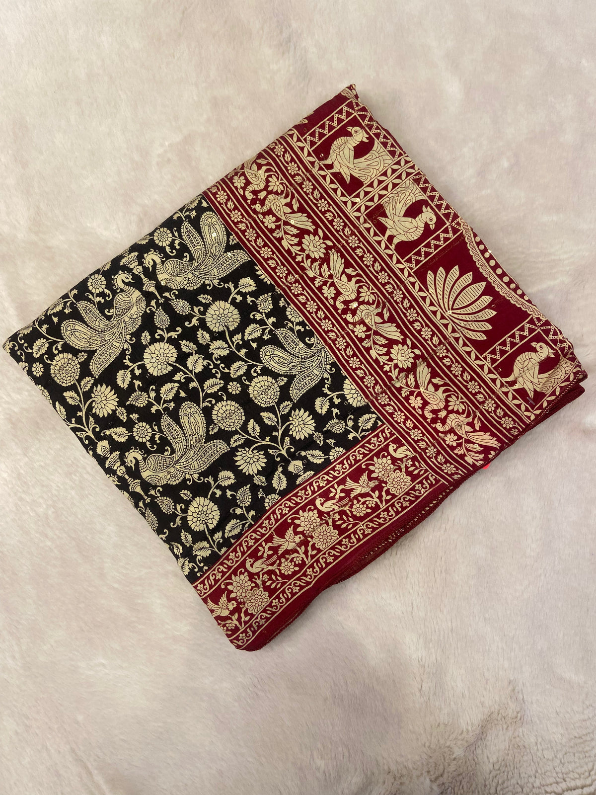Premium Semi Chanderi Saree – Kanjeevaram Silk Mandir